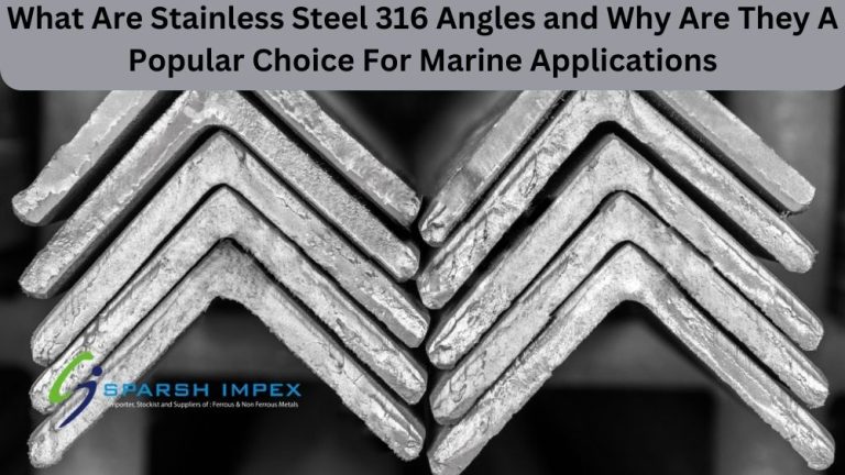 Stainless Steel 316 Angles: Popular Choice for Marine Use